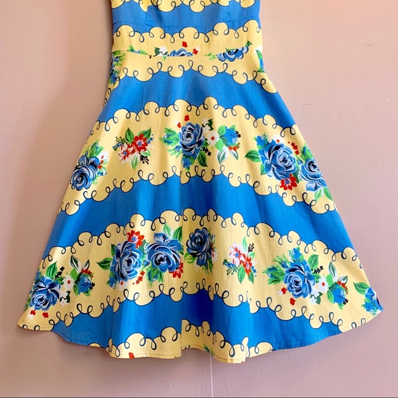 Aranee | Dresses | Aranee Classy Floral Sleeveless Picnic Dress | Poshmark